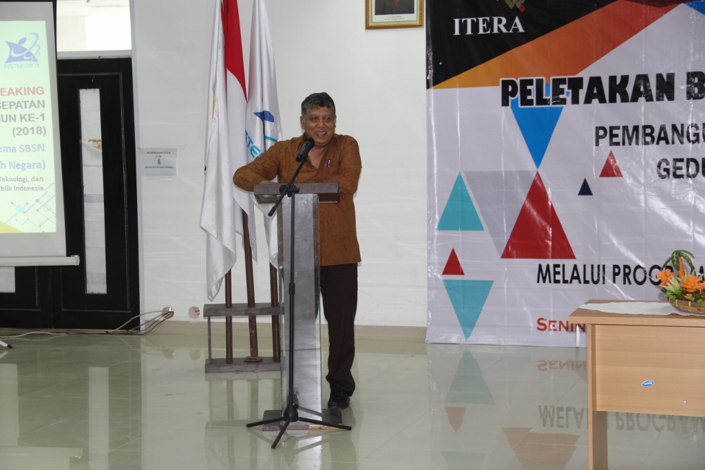 Pembangunan Gedung Kuliah Umum dan Labtek ITERA Dimulai - ITERA