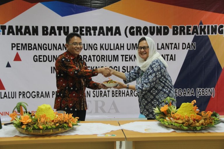 Pembangunan Gedung Kuliah Umum dan Labtek ITERA Dimulai - ITERA