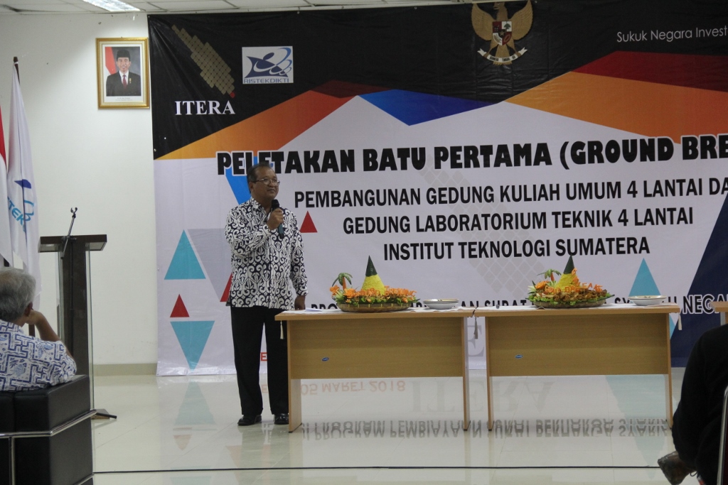 Pembangunan Gedung Kuliah Umum dan Labtek ITERA Dimulai - ITERA