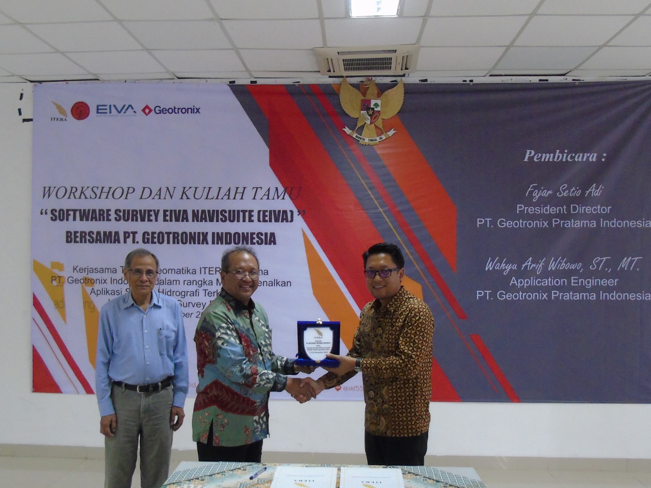 ITERA Jalin Kerja Sama dengan PT Geotronix - ITERA