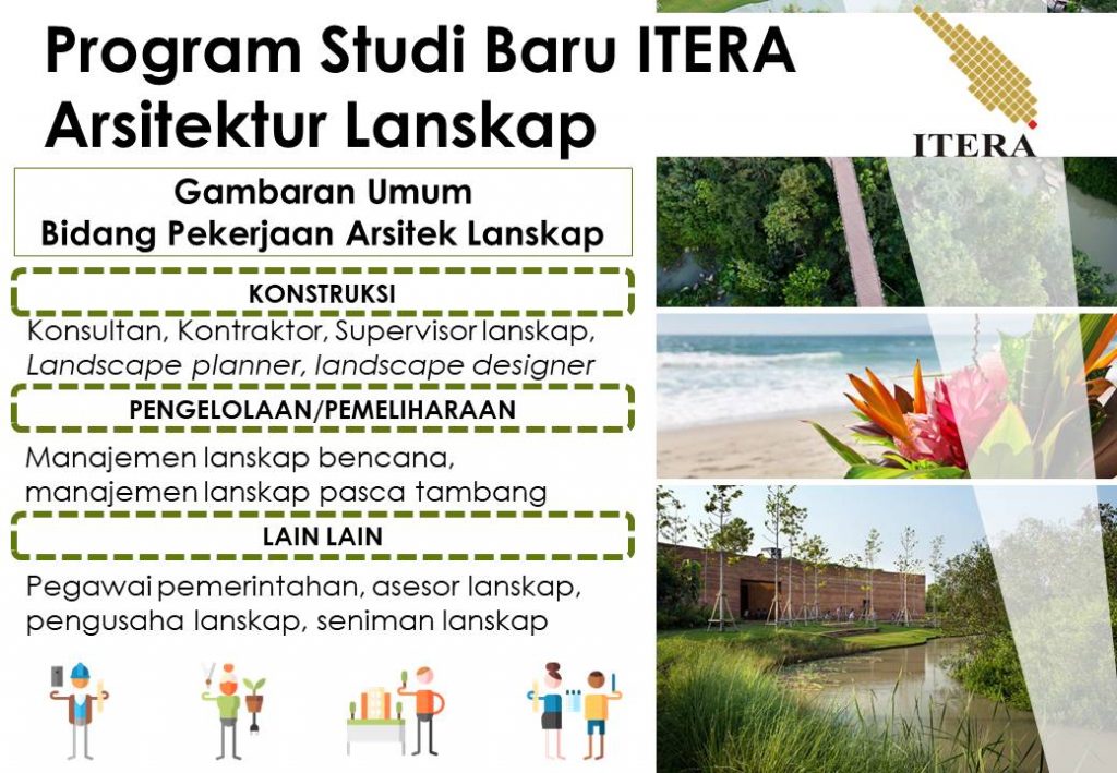 ITERA Segera Buka Program Studi Arsitektur Lanskap - ITERA