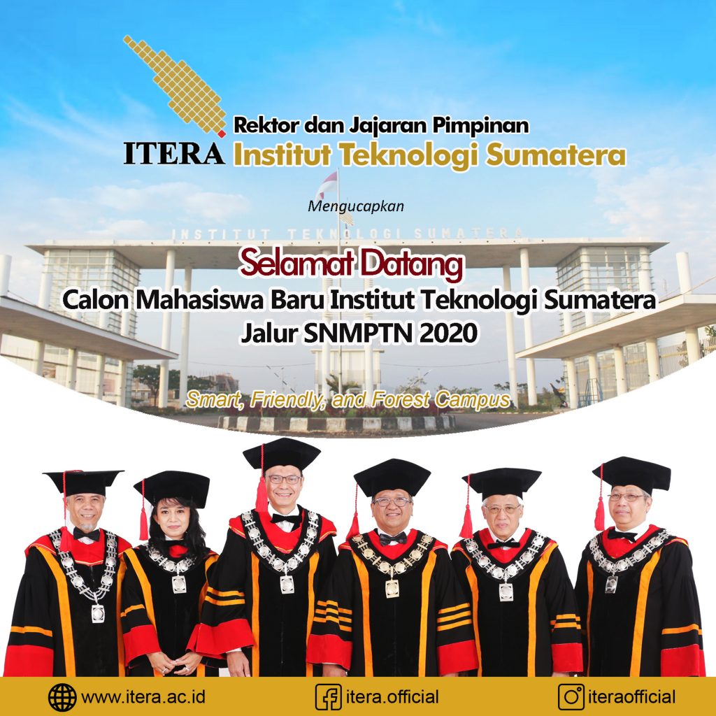 2.075 Peserta Lolos SNMPTN ITERA - ITERA