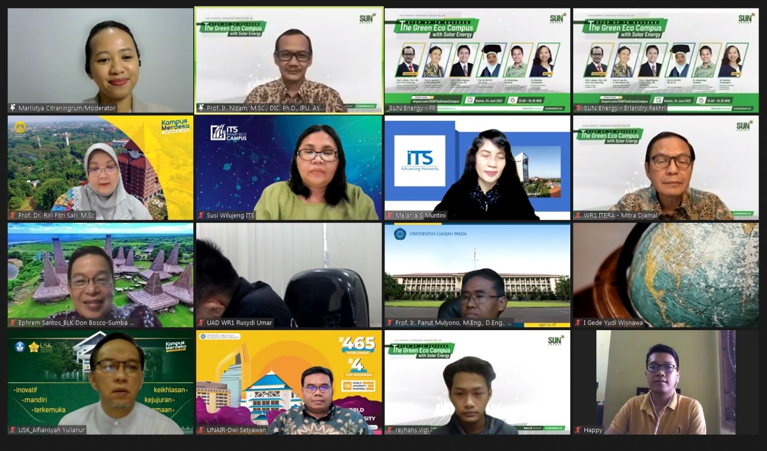 PLTS ITERA Jadi Percontohan Pengembangan Energi Terbarukan Nasional - ITERA