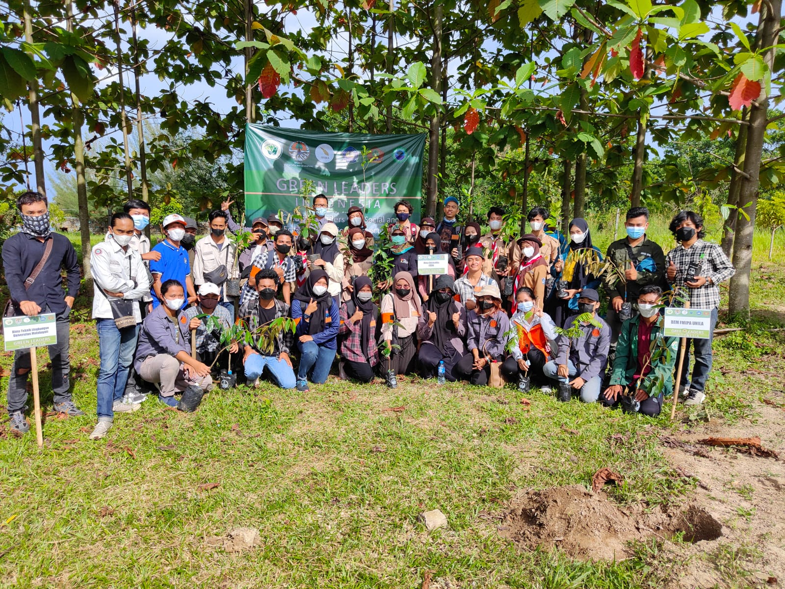 ITERA Jadi Lokasi Gerakan Menanam Pohon Nasional - ITERA