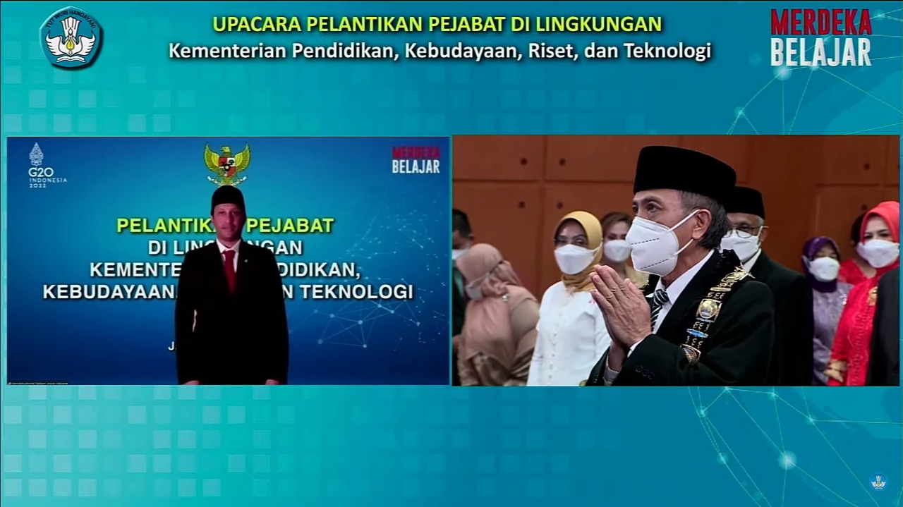 Prof. Dr. I Nyoman Pugeg Aryantha Resmi Dilantik Sebagai Rektor ITERA ...