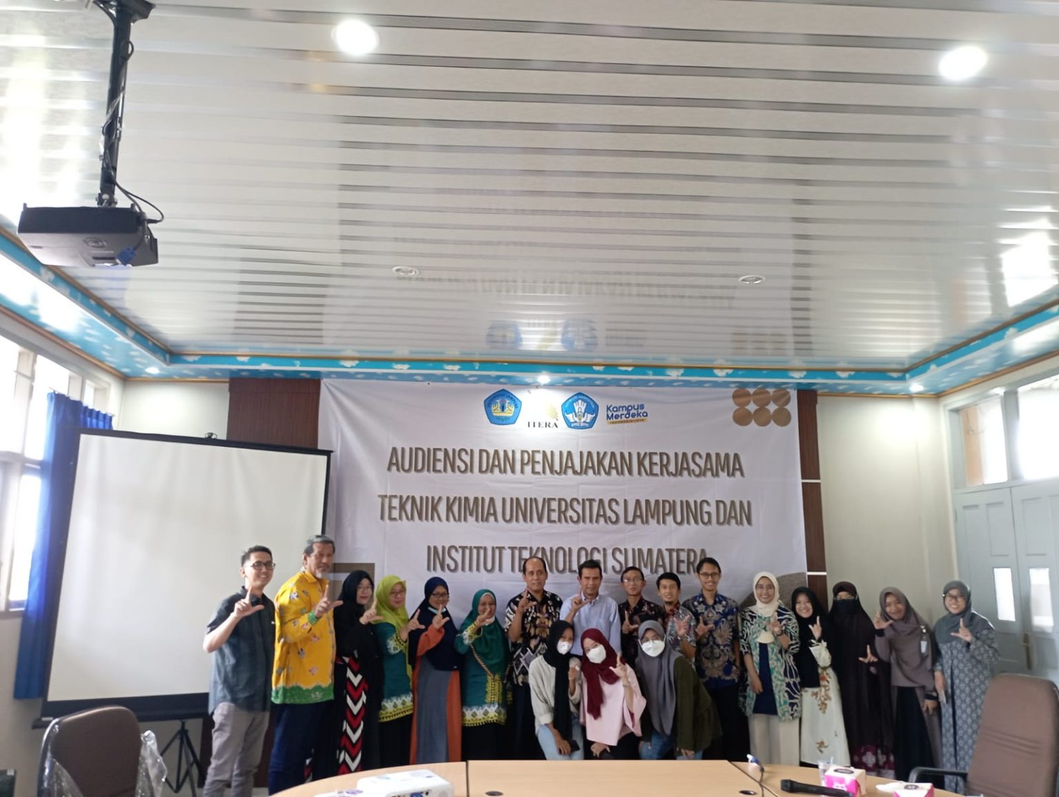 Teknik Kimia ITERA dan Unila Jajaki Kerja Sama Tri Dharma - ITERA