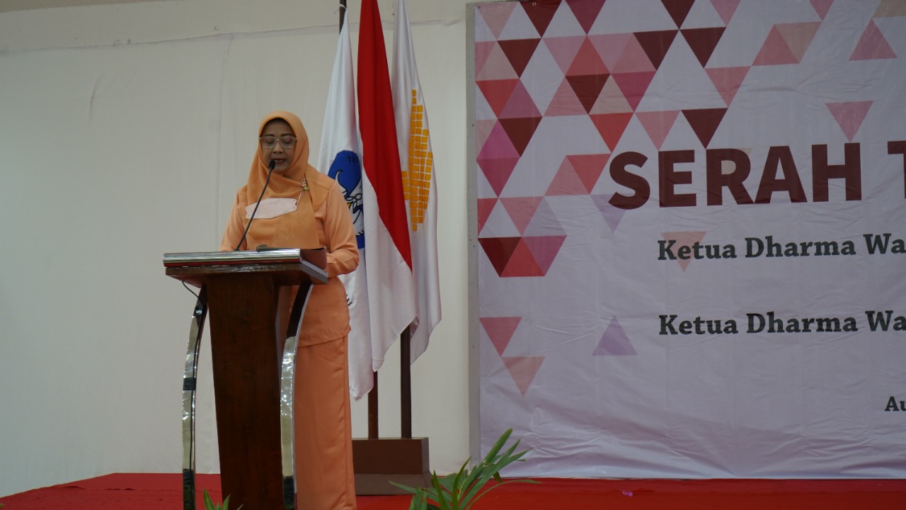Serah Terima Jabatan DWP ITERA Siap Kerja Sama dengan Stakeholder - ITERA