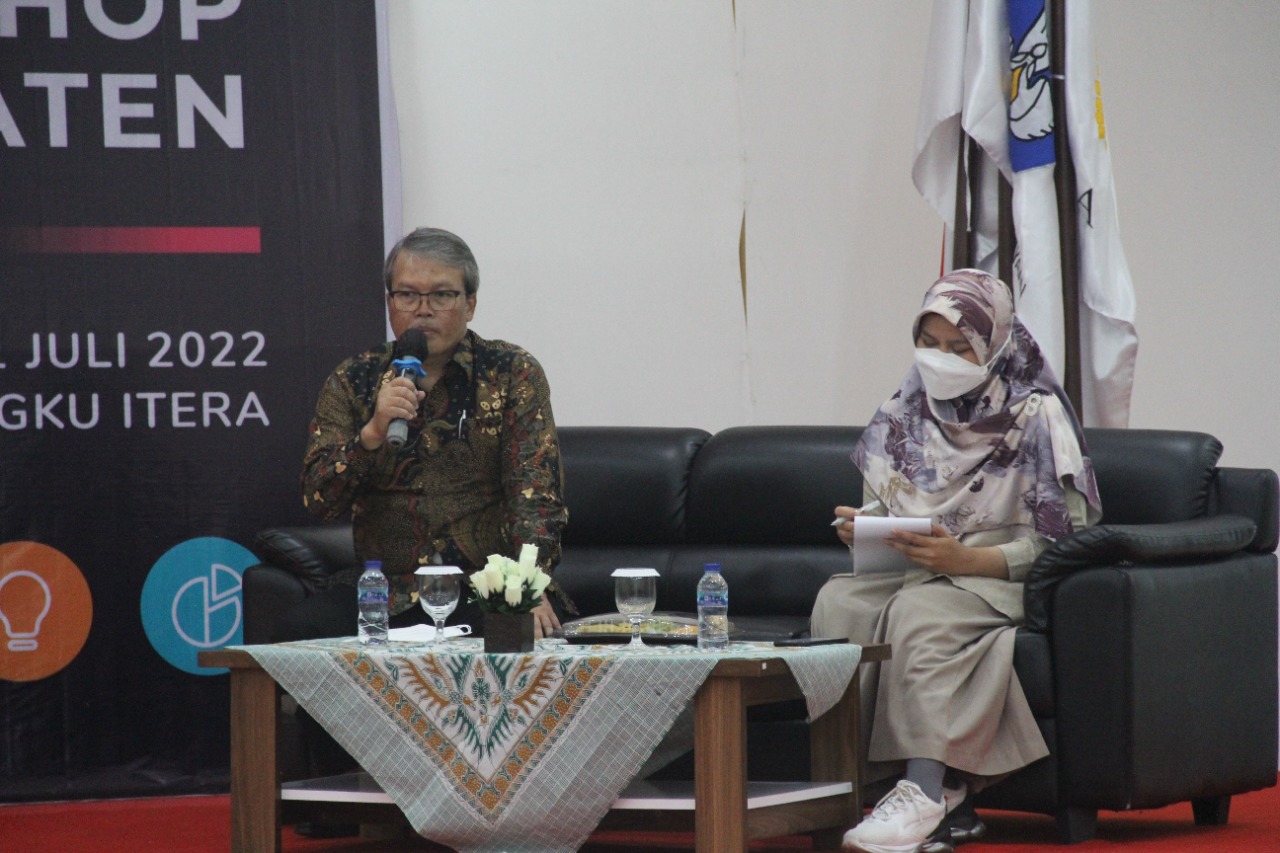 Cirikan Kampus Lewat Penemuan LPPM ITERA Gelar Workshop Drafting Paten ...