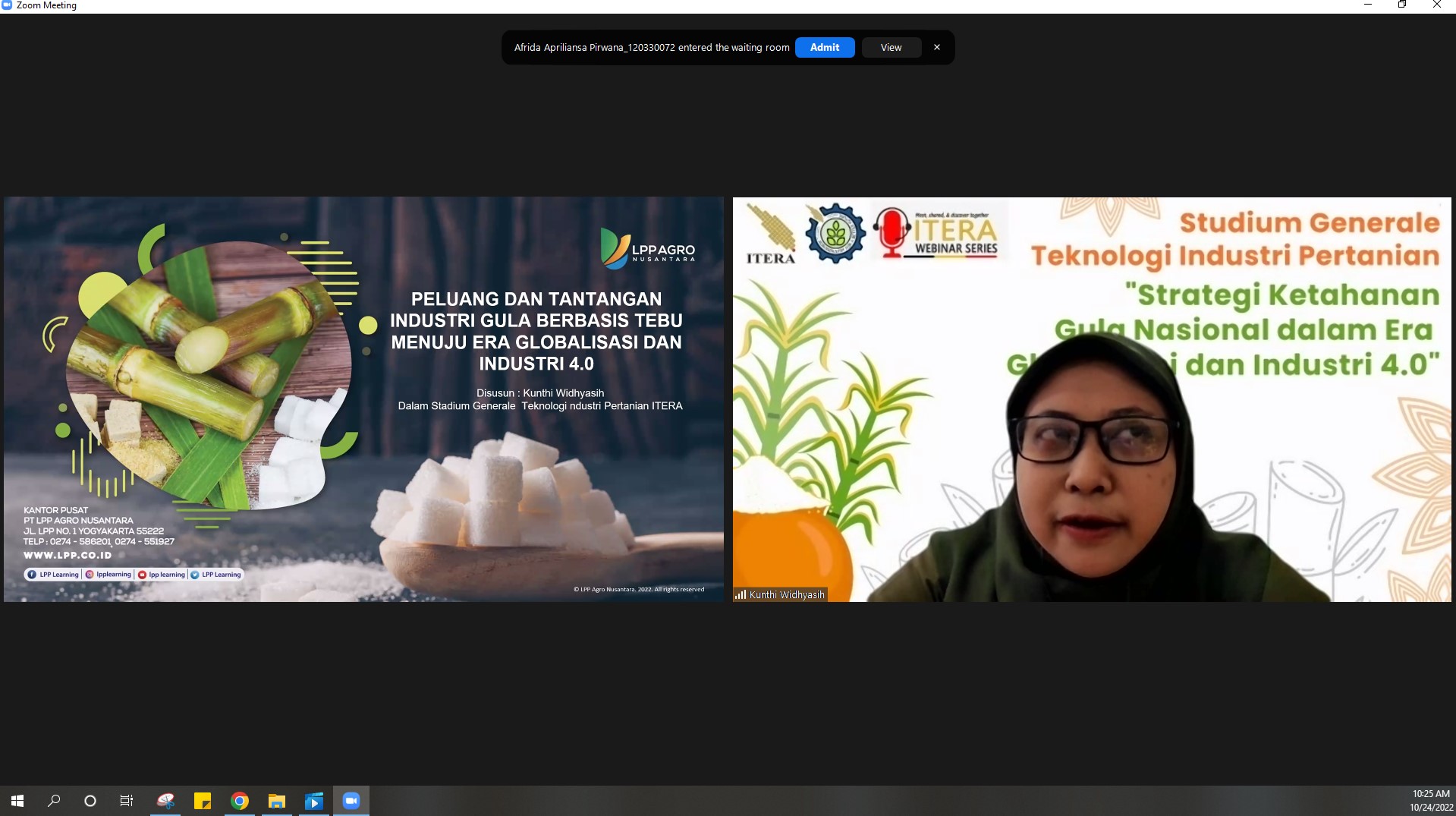 TIP ITERA Bahas Strategi Ketahanan Gula Nasional dalam Era Globalisasi ...