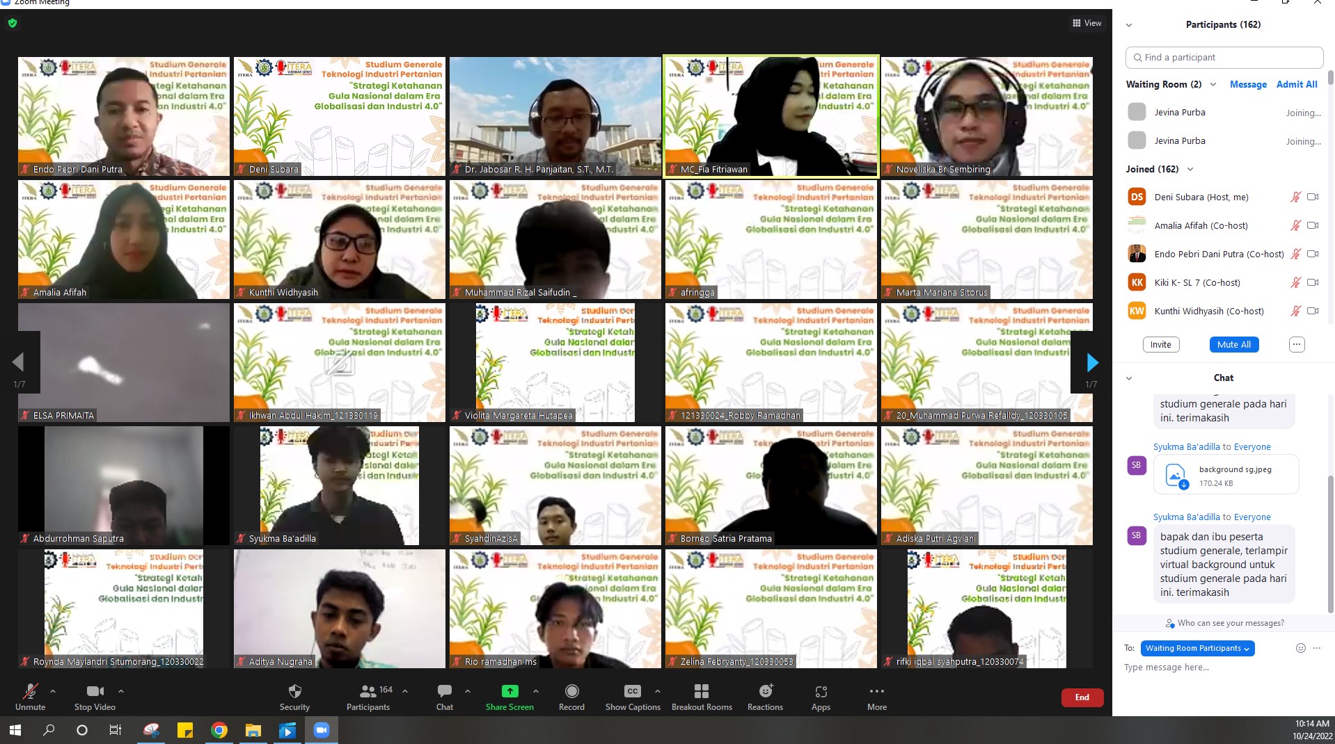 TIP ITERA Bahas Strategi Ketahanan Gula Nasional dalam Era Globalisasi ...