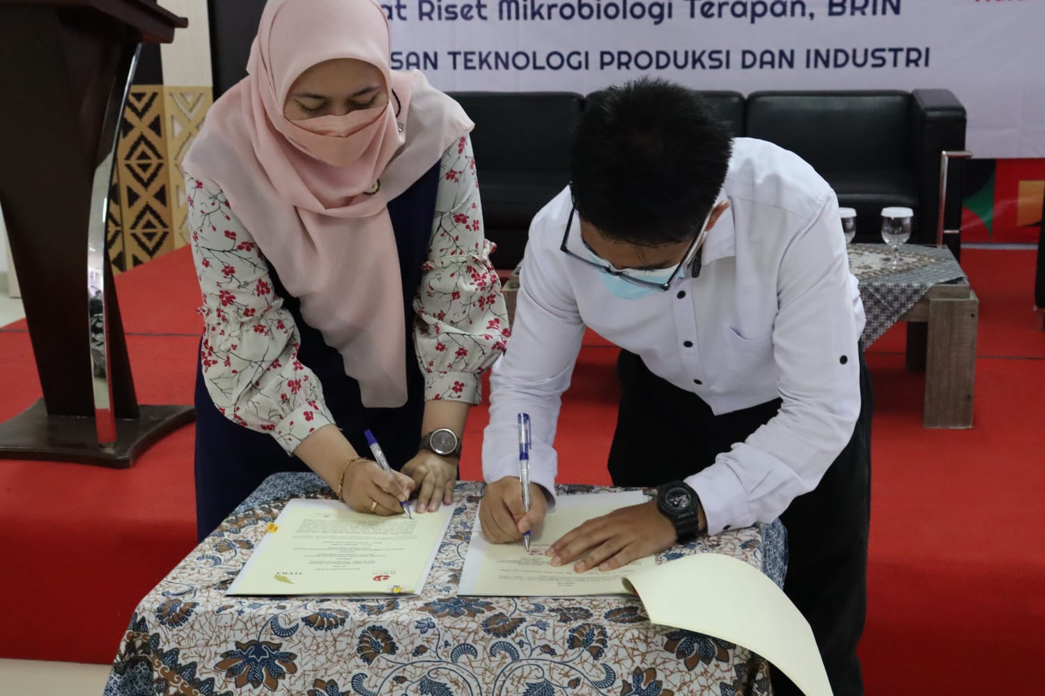 Program Studi Teknologi Pangan ITERA Sepakat Kerja Sama Penelitian dengan Pusat Riset ...