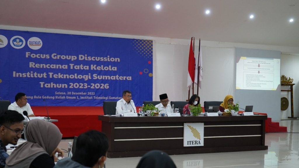 FGD Rencana Tata Kelola Organisasi ITERA Dorong Peningkatan Kualitas ...