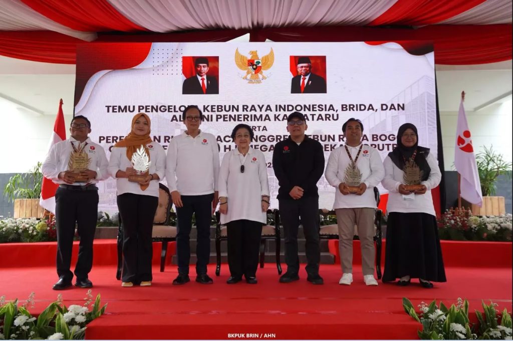 Kebun Raya ITERA Raih Penghargaan Terbaik ke-3 Nasional dari BRIN - ITERA