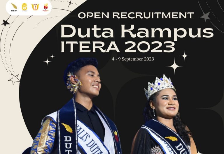 Pendaftaran Duta ITERA Dibuka, Ajang Mahasiswa Terlibat Bangun Citra ...