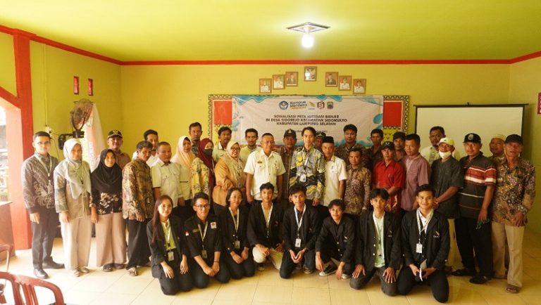 Dosen Teknik Sipil ITERA Sosialisasi Peta Mitigasi Banjir di Desa ...