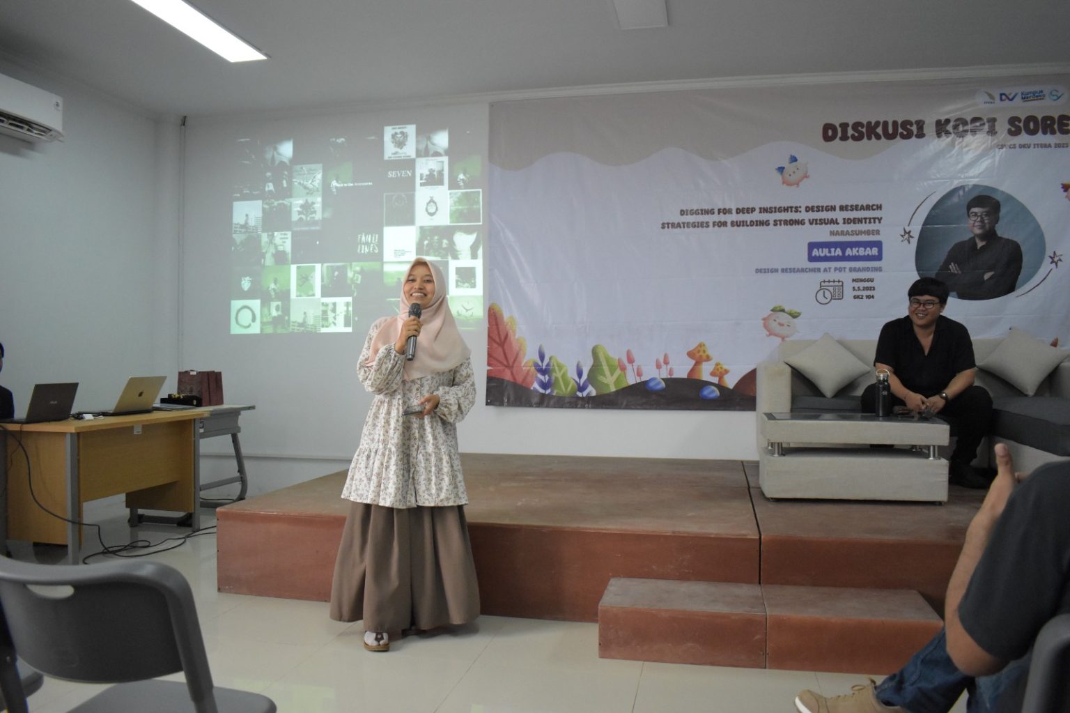 Diskusi Sore Prodi DKV ITERA Hadirkan Pemenang Kontes Logo IKN - ITERA