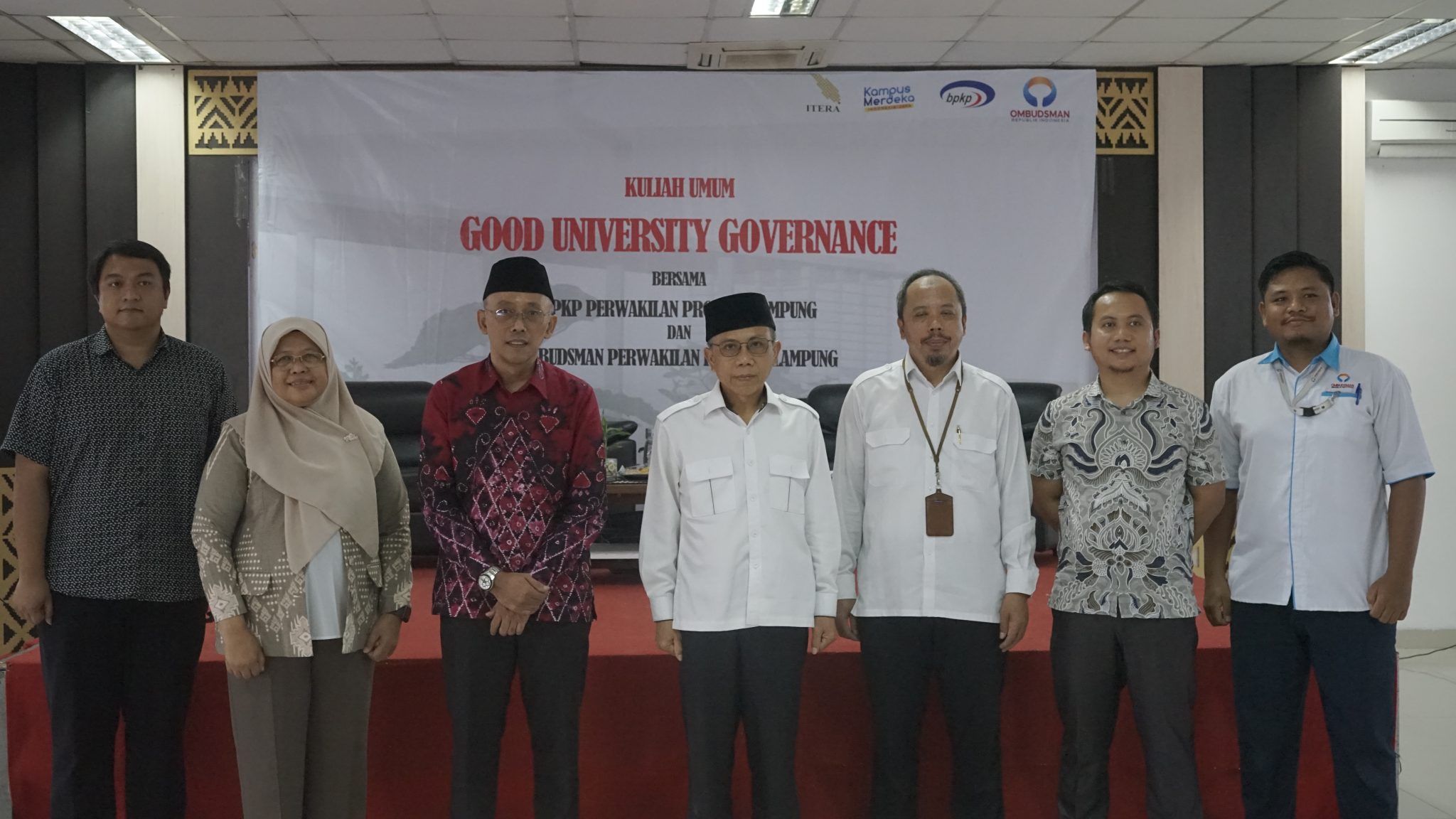 Kuliah Umum Good University Governance ITERA Hadirkan Narasumber dari ...