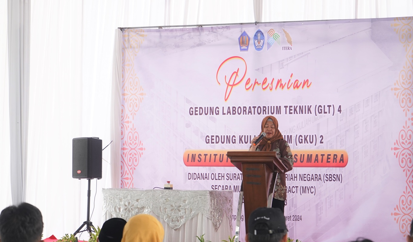 Itera Resmikan Gedung Kuliah Umum dan Laboratorium Teknik Baru - ITERA