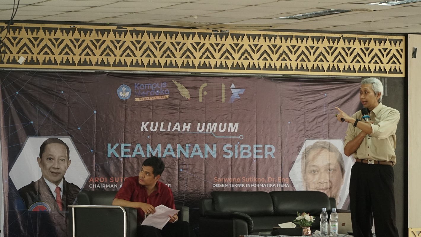 Kuliah Umum Keamanan Siber Prodi Teknik Informatika Itera Hadirkan ...