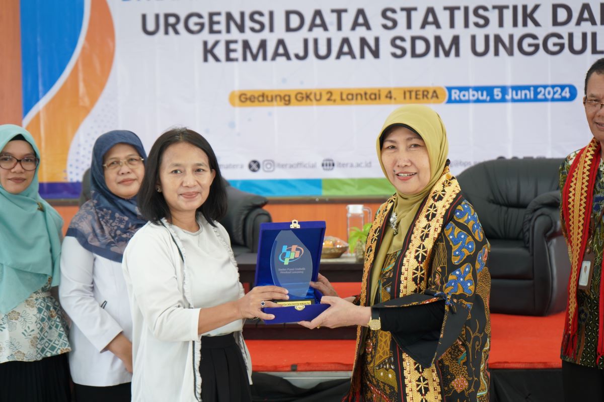 Tingkatkan Literasi Statistika, Fakultas Sains Itera dan BPS Lampung Bangun Pojok Statistik di ...
