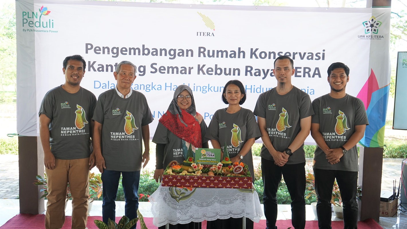Kebun Raya Itera bersama PLN Resmikan Rumah Konservasi Kantong Semar ...