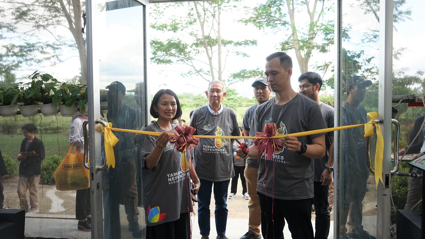 Kebun Raya Itera bersama PLN Resmikan Rumah Konservasi Kantong Semar ...
