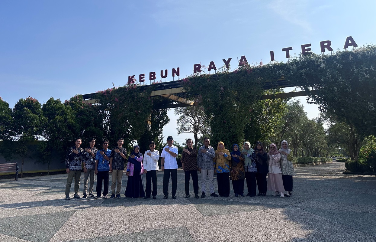 Kunjungan Kerja ke Itera, Wakil Kepala BRIN Dukung Kebun Raya Itera ...