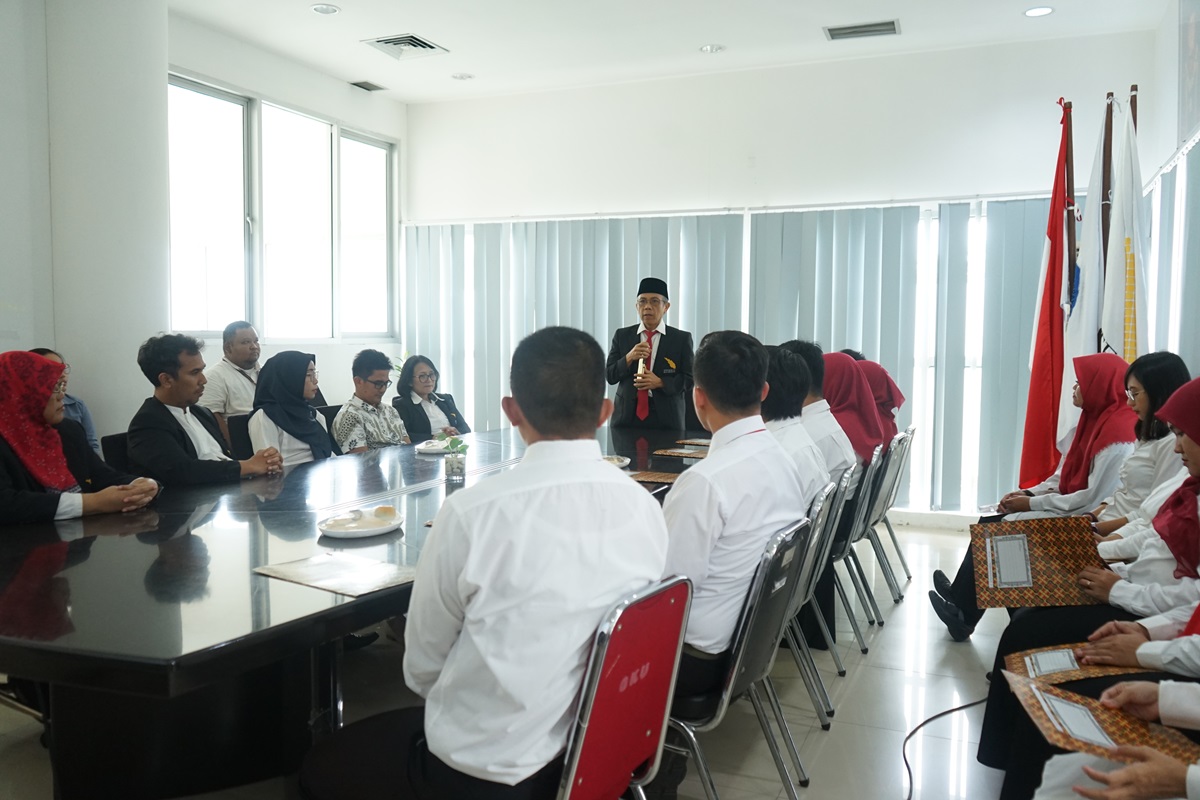 Serahkan Sk Cpns Dan Pppk Rektor Itera Ajak Wujudkan Visi Misi