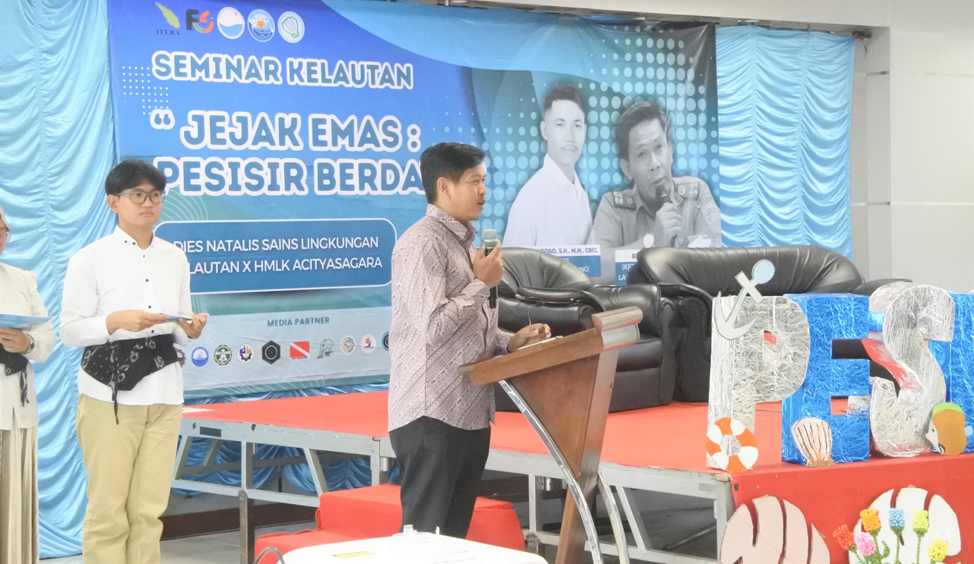 Dorong Generasi Muda Peduli Pesisir, Prodi Sains Lingkungan Kelautan Itera Gelar Seminar Jejak ...